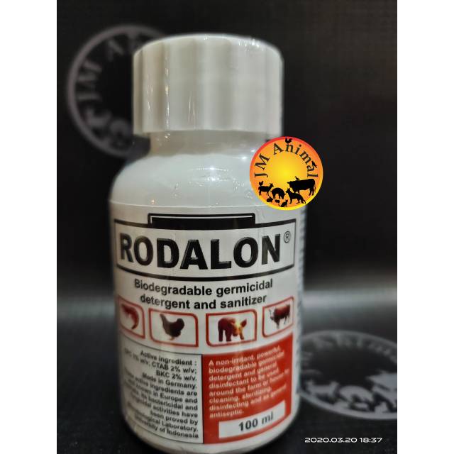 Jual RODALON DESINFEKTAN ANTISEPTIK PEMBASMI BAKTERI PENYAKIT VIRUS ...