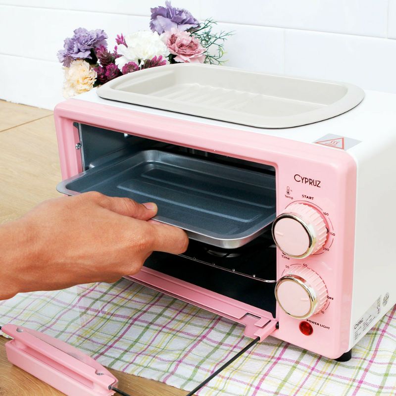 Jual Oven mini Cypruz 12L Pink | Shopee Indonesia