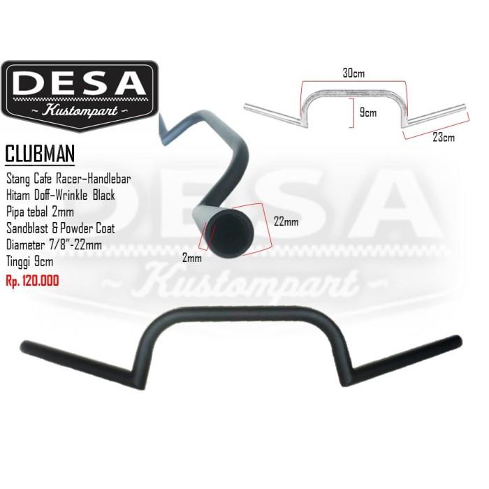 Jual Acc Body | Stang Clubman Classic Cafe Racer New Ready Stock ...