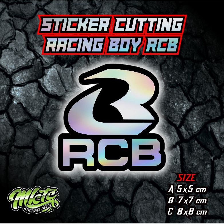 Jual STIKER CUTTING RCB RACING BOY | Shopee Indonesia