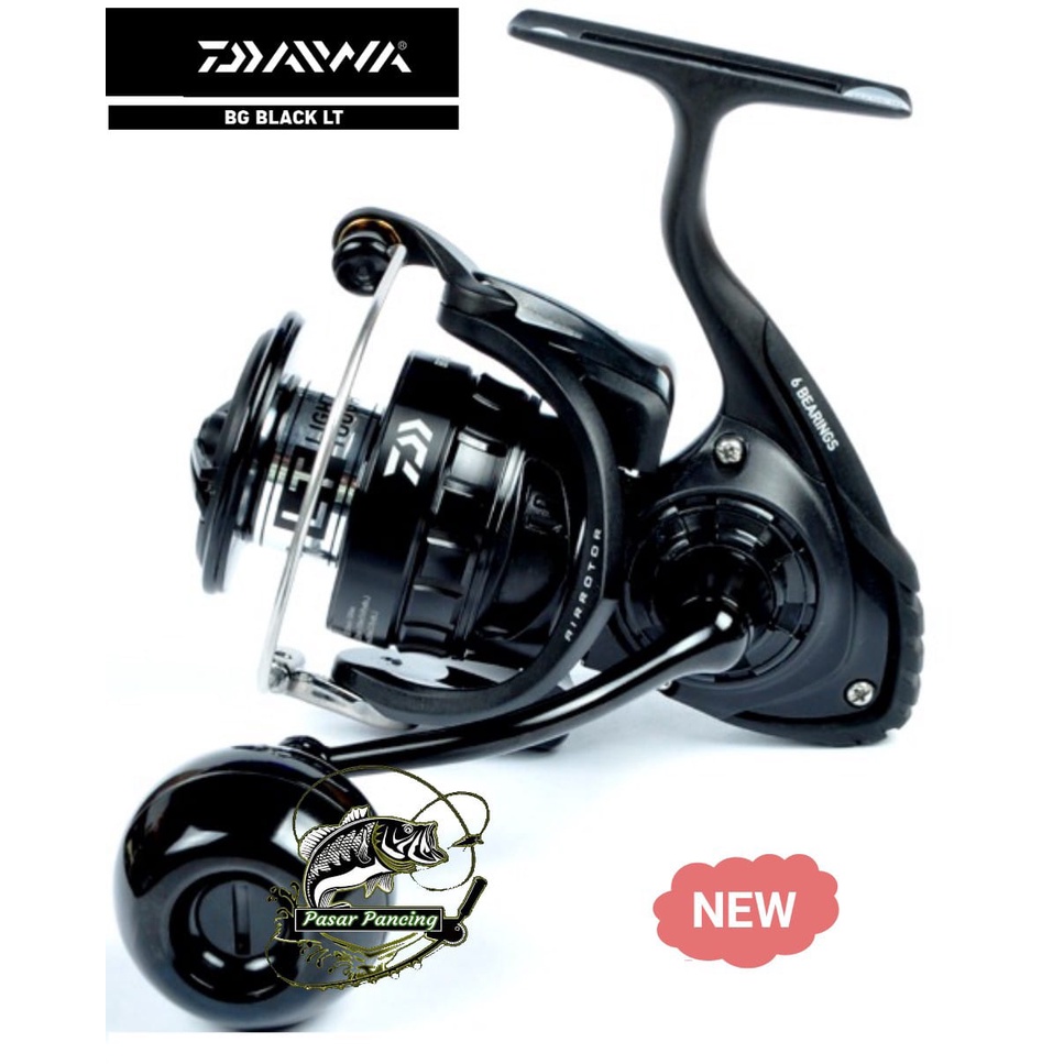 Jual Reel Daiwa BG BLACK LT 3000D-XH-ARK | 4000D-CXH-ARK | 5000D-CXH-ARK | 6000D-XH-ARK | 8000-H ...