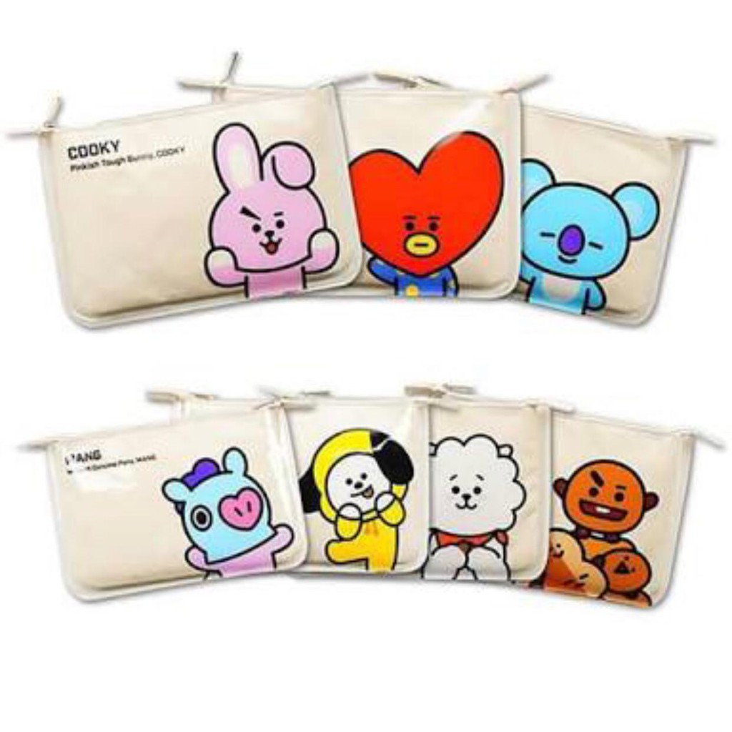 Jual BT21 X KUMHONG FANCY - SLIM PVC POUCH Indonesia|Shopee Indonesia Jual BT21 X KUMHONG FANCY - SLIM PVC POUCH Indonesia|Shopee Indonesia