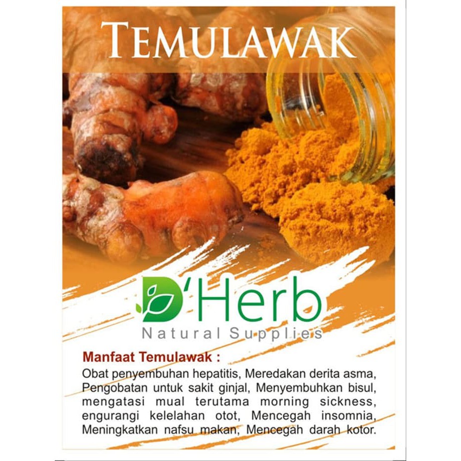 Jual Herb Tepung Temu lawak 100g | Shopee Indonesia