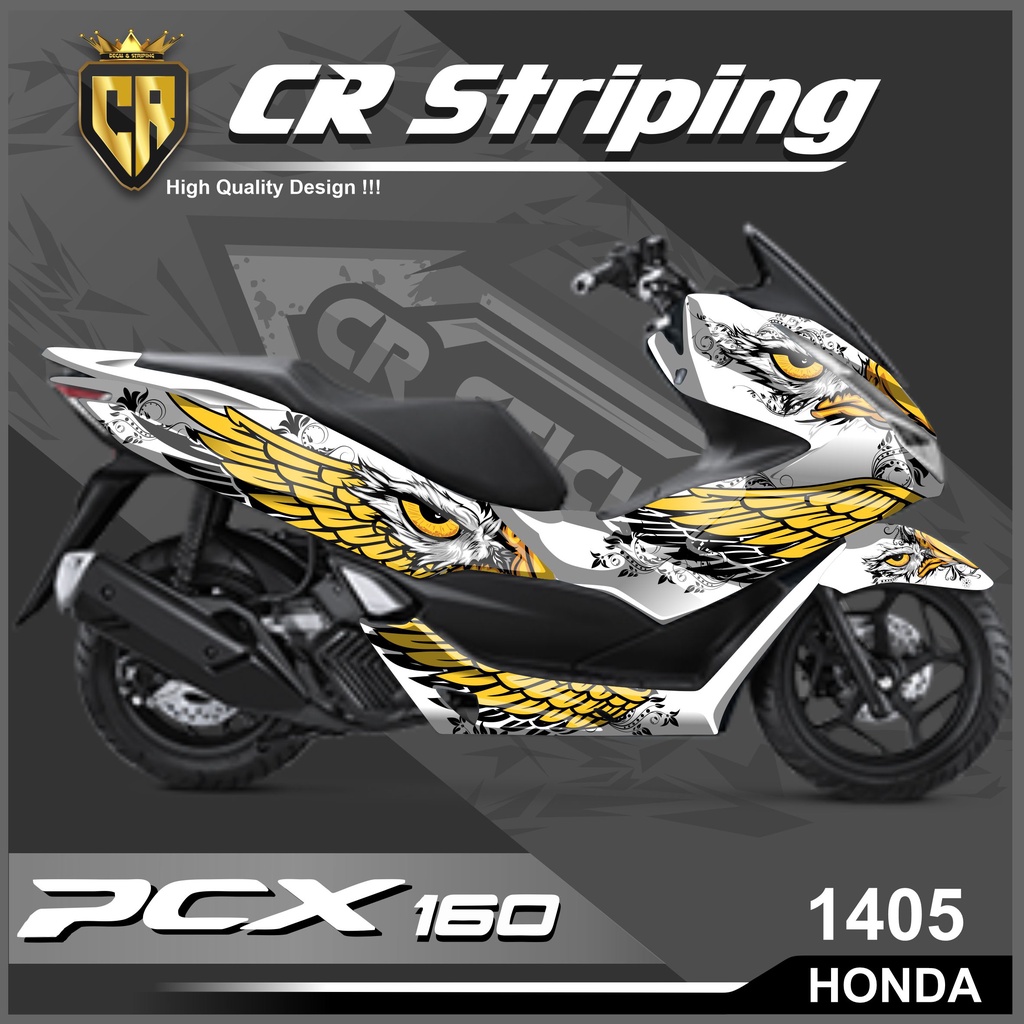 Jual Decal Sticker Custom PCX 160 Full Body Sticker Dekal Skotlet PCX ...