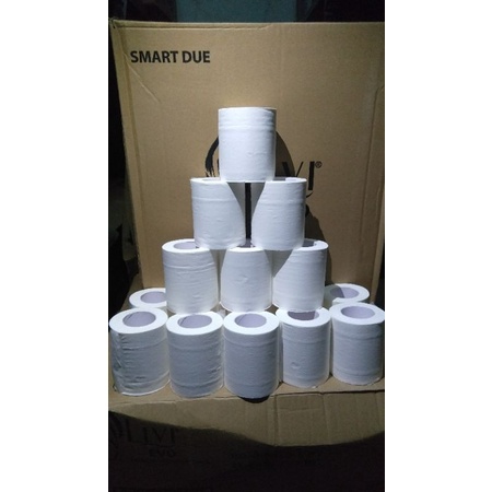 Jual tisu roll kecil bathroom smart eco livi tissu paper toilet ...