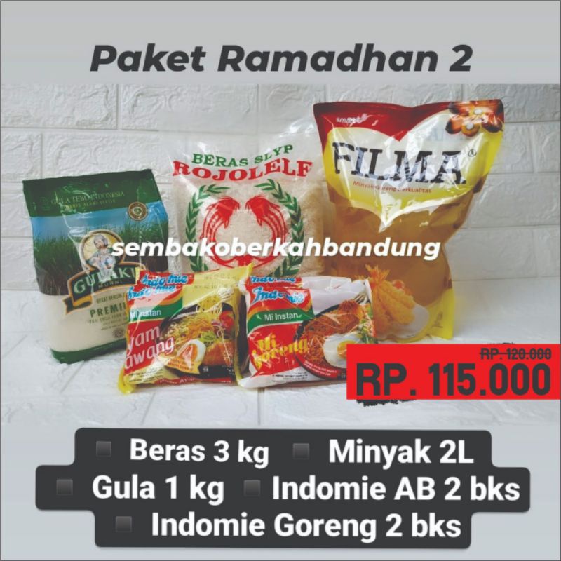 Jual Paket Sembako Murah Ramadhan Bandung | Shopee Indonesia