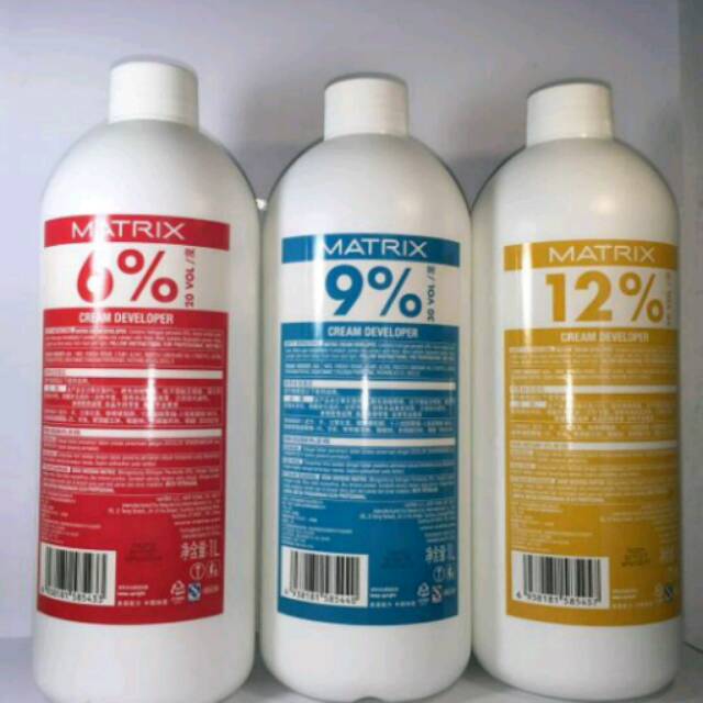 Jual Matrix Cream Oxidant / Peroxide / Developer 1000ml | Shopee Indonesia