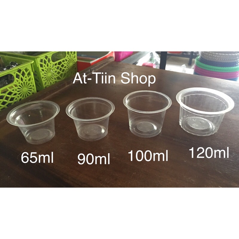 Jual 50 Pcs CUP JELLY PUDING/GELAS AGAR PUDING JELLY (Berbagai ukuran ...