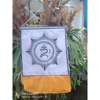 Jual kain putih kuning penjor Ong kara | Shopee Indonesia