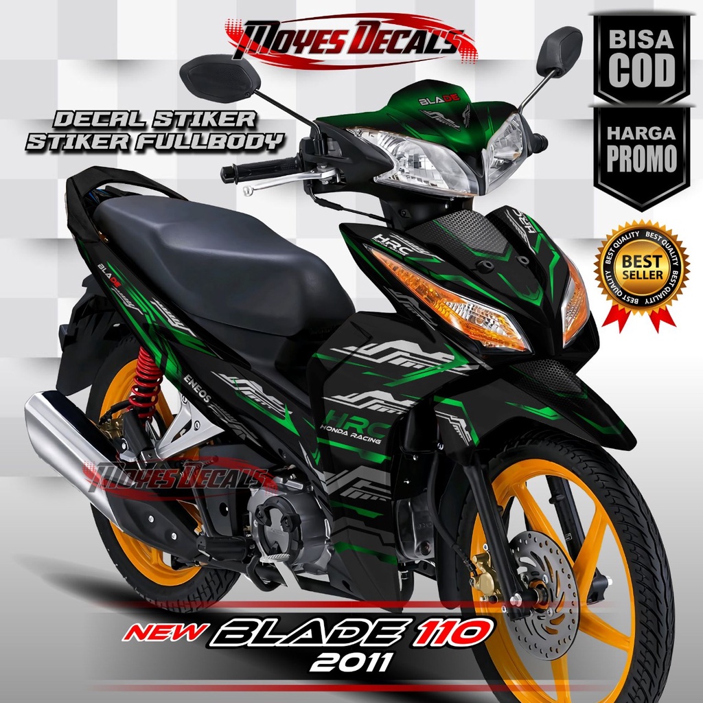 Jual stiker blade new decal blade bew decal stiker honda blade new ...