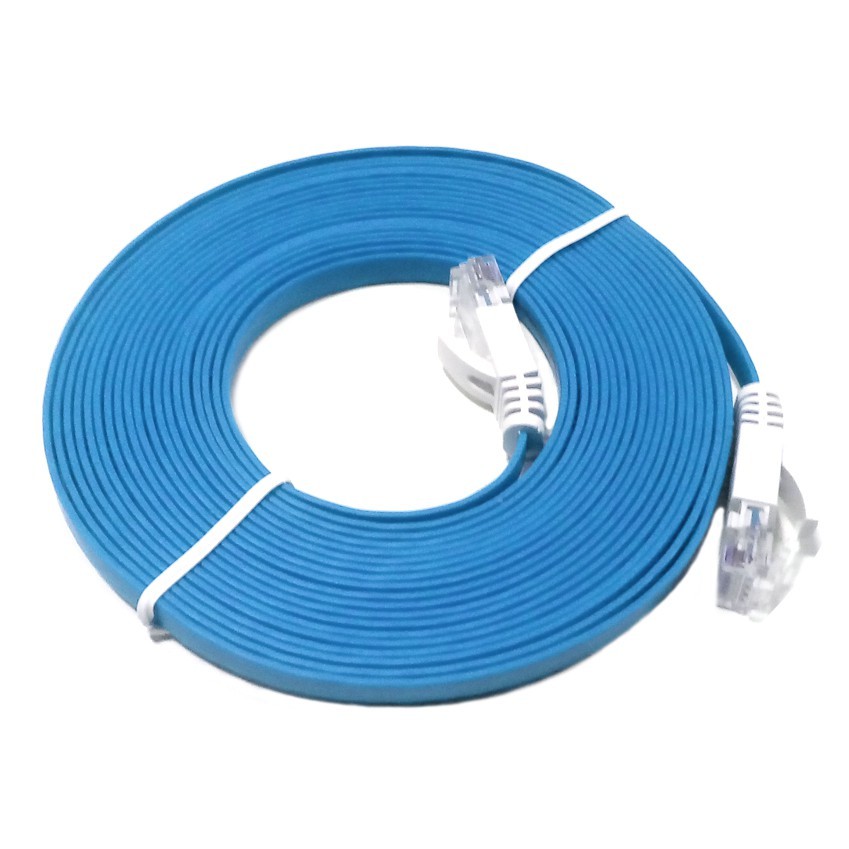 Jual Kabel Lan Flat 5m Cat 6 ( 66924 ) | Shopee Indonesia