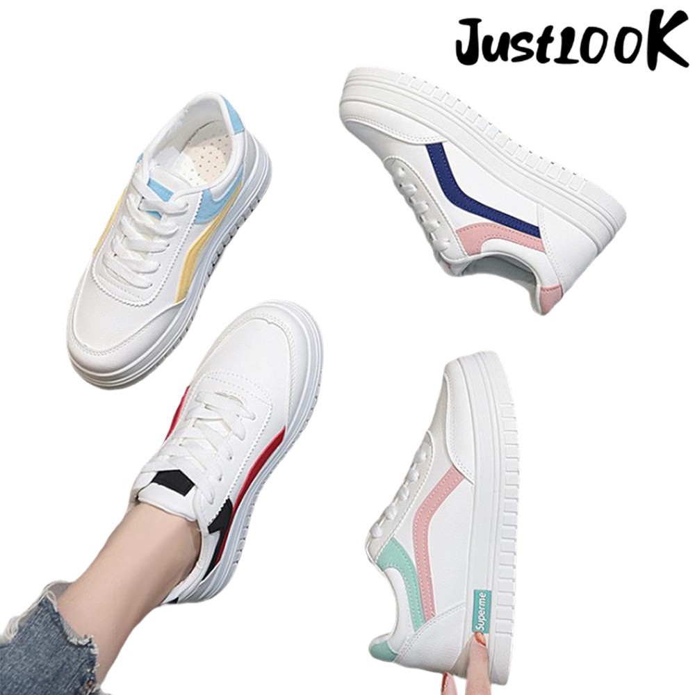 JustLook Juri Sepatu Sneakers Wanita 3in1 Color Shoes Import | Shopee ...