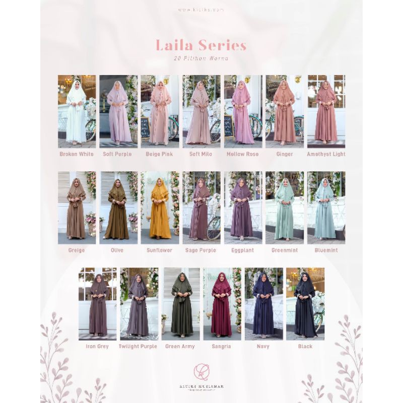 Jual Laila Series by Kiciks Muslimah (booked) | Shopee Indonesia