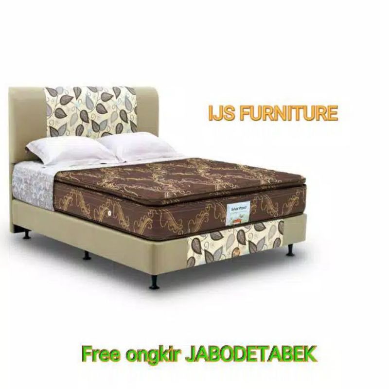 Jual KASUR FULL SET SPRING BED FUL SET MATRAS MURAH KASUR MURAH SPRING ...