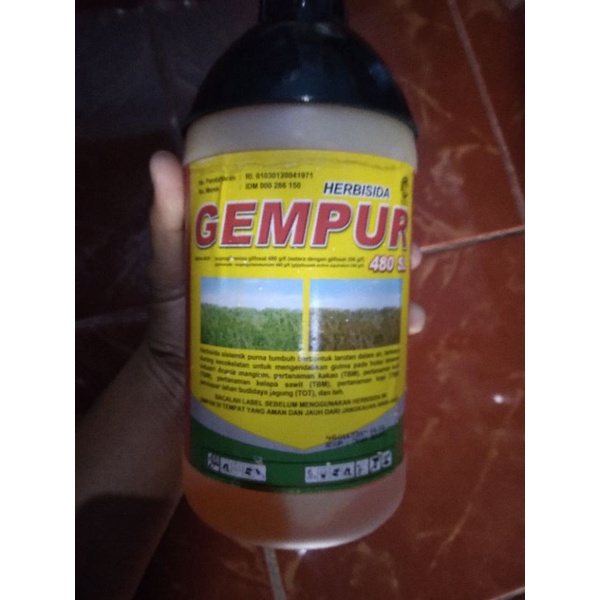 Jual GEMPUR Obat Pembasmi Gulma Suket Rerumputan Liar Ampuh Sering ...