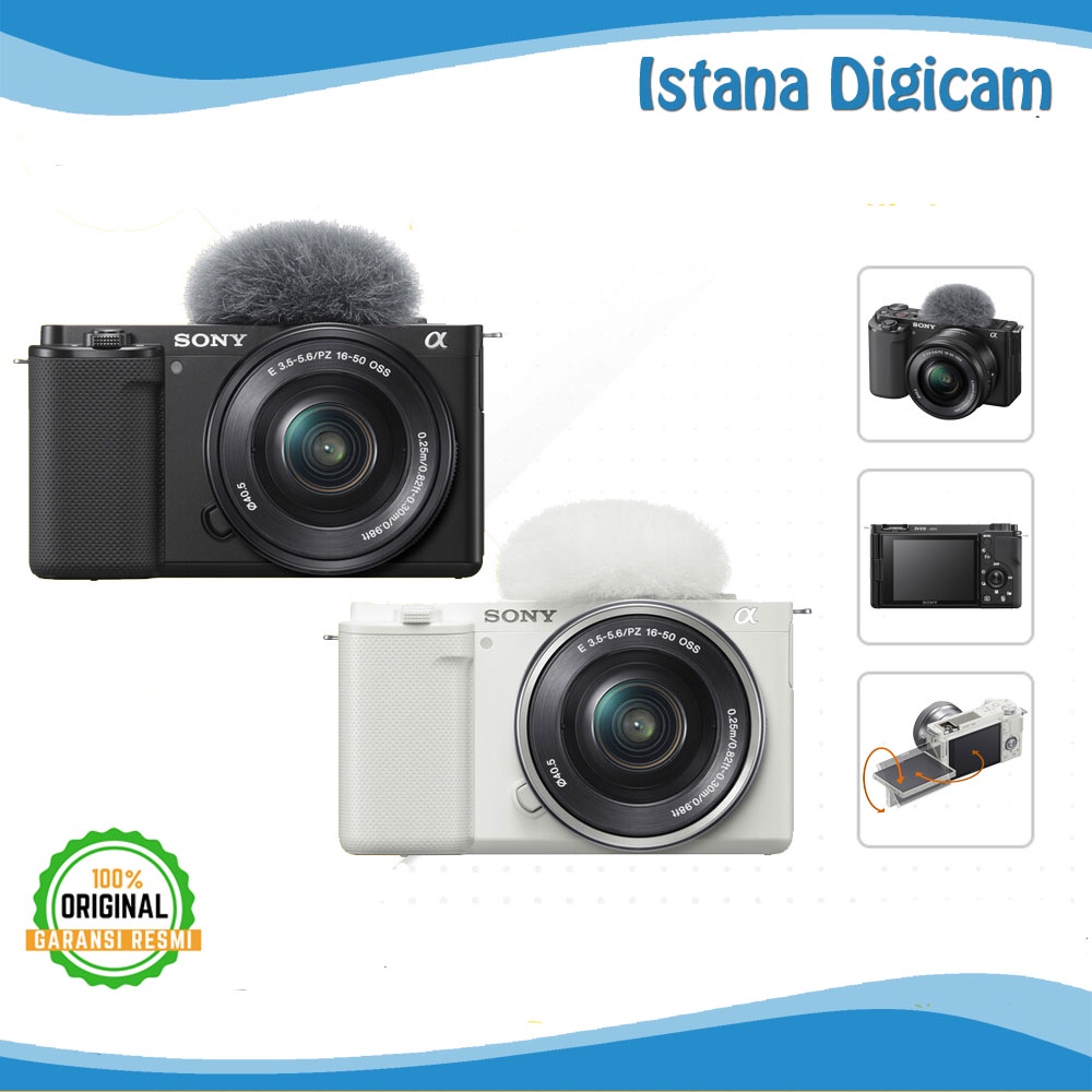 Jual Sony ZV-E10 Kit 16-50mm/Sony ZVE10/ZVE 10 Kit 16-50 Resmi PT Sony ...