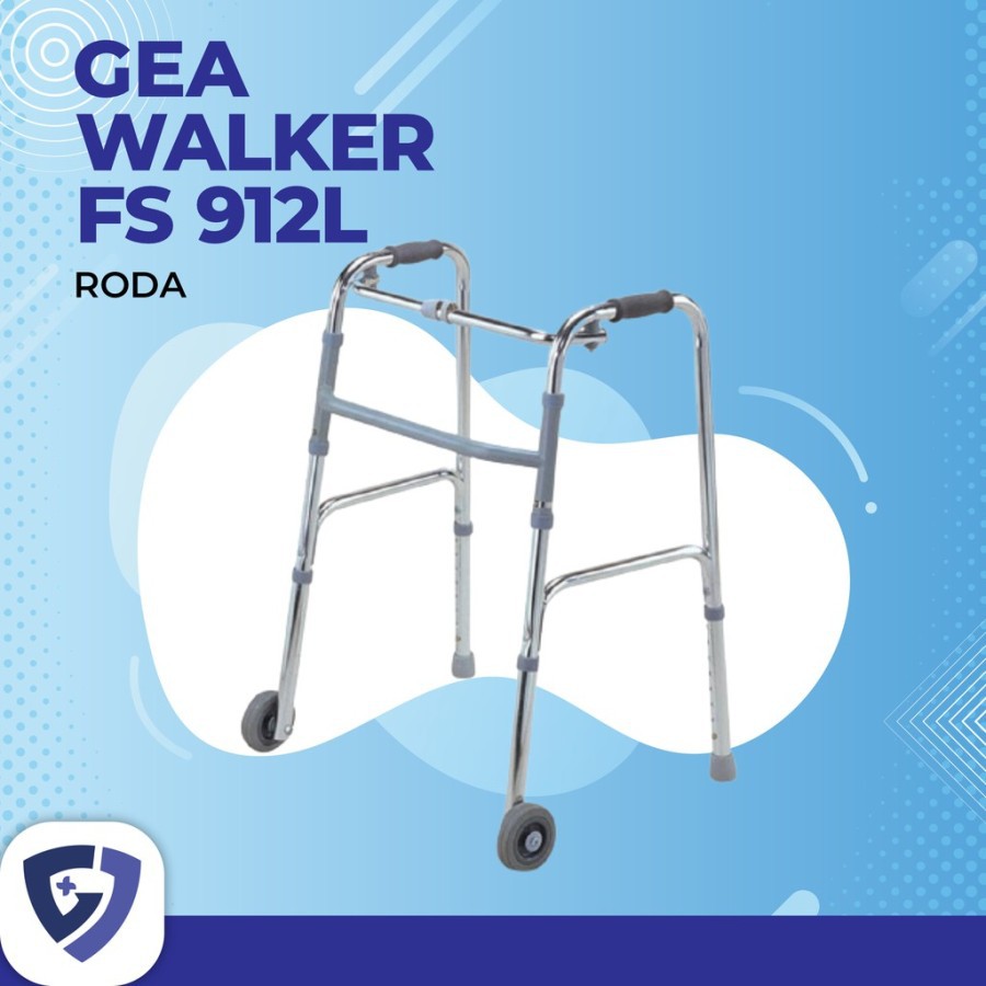 Jual GEA WALKER FS 912L/RODA (ALAT BANTU JALAN) | Shopee Indonesia