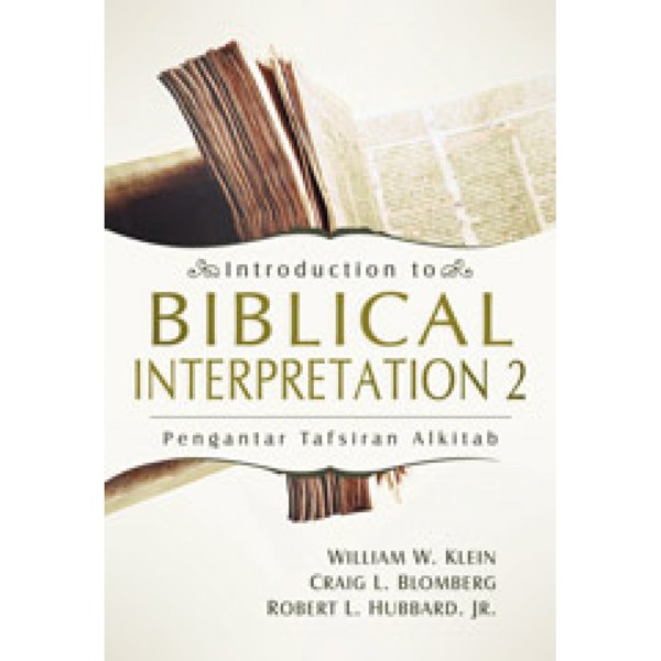 Jual Buku Introduction to Biblical Interpretation 2 - Pengantar ...