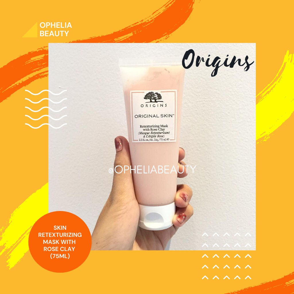 Jual OPHELIA BEAUTY ORIGINS ORIGINAL SKIN RETEXTURIZING MASK WITH ROSE ...