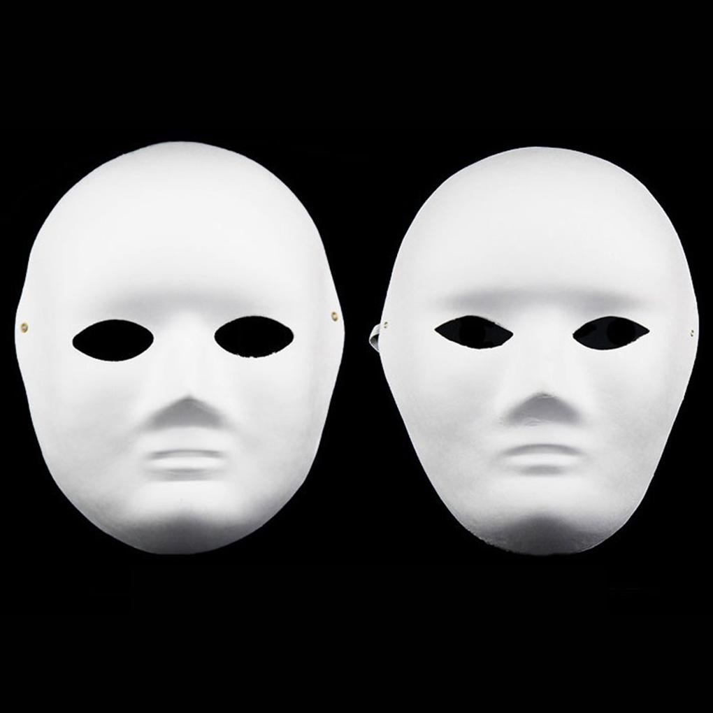 Jual Topeng Lukis Wajah Putih Polos (untuk dilukis) Indonesia|Shopee ...