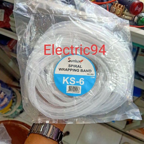Jual kabel spiral wraping band KS-6 diameter 6mm | Shopee Indonesia