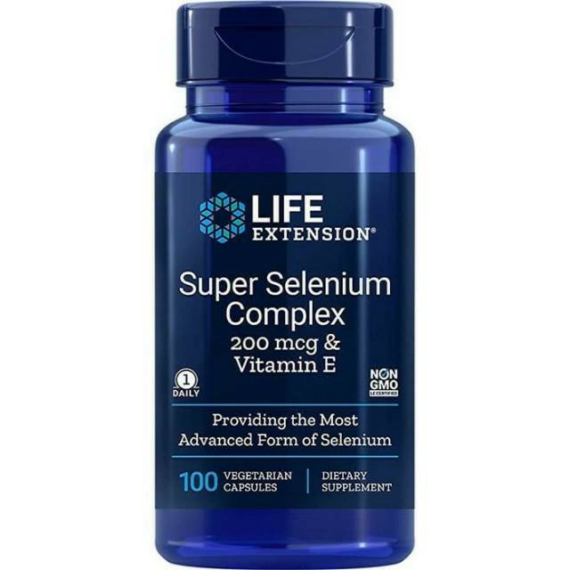 Jual Life extension super selenium complex 200mcg & vitamin E 100 ...