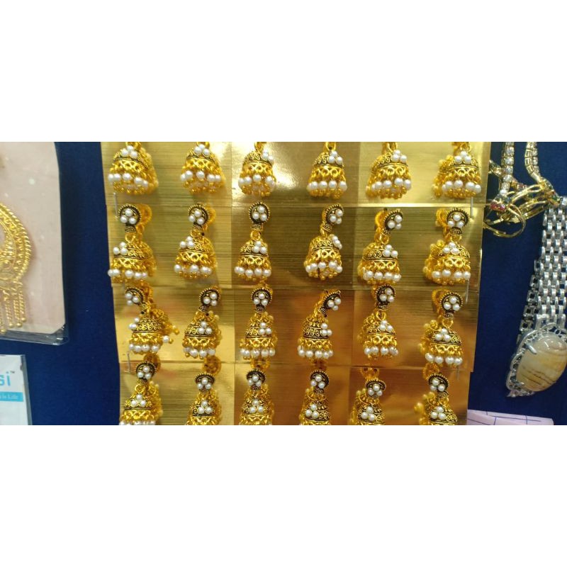 Anting india /anting jhumka india / anting india | Shopee Indonesia