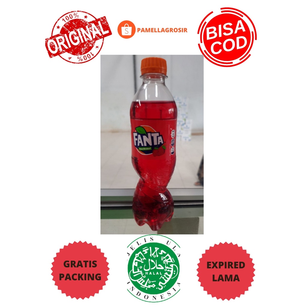 Jual FANTA STRAWBERRY / SROBERI 390ML | Shopee Indonesia