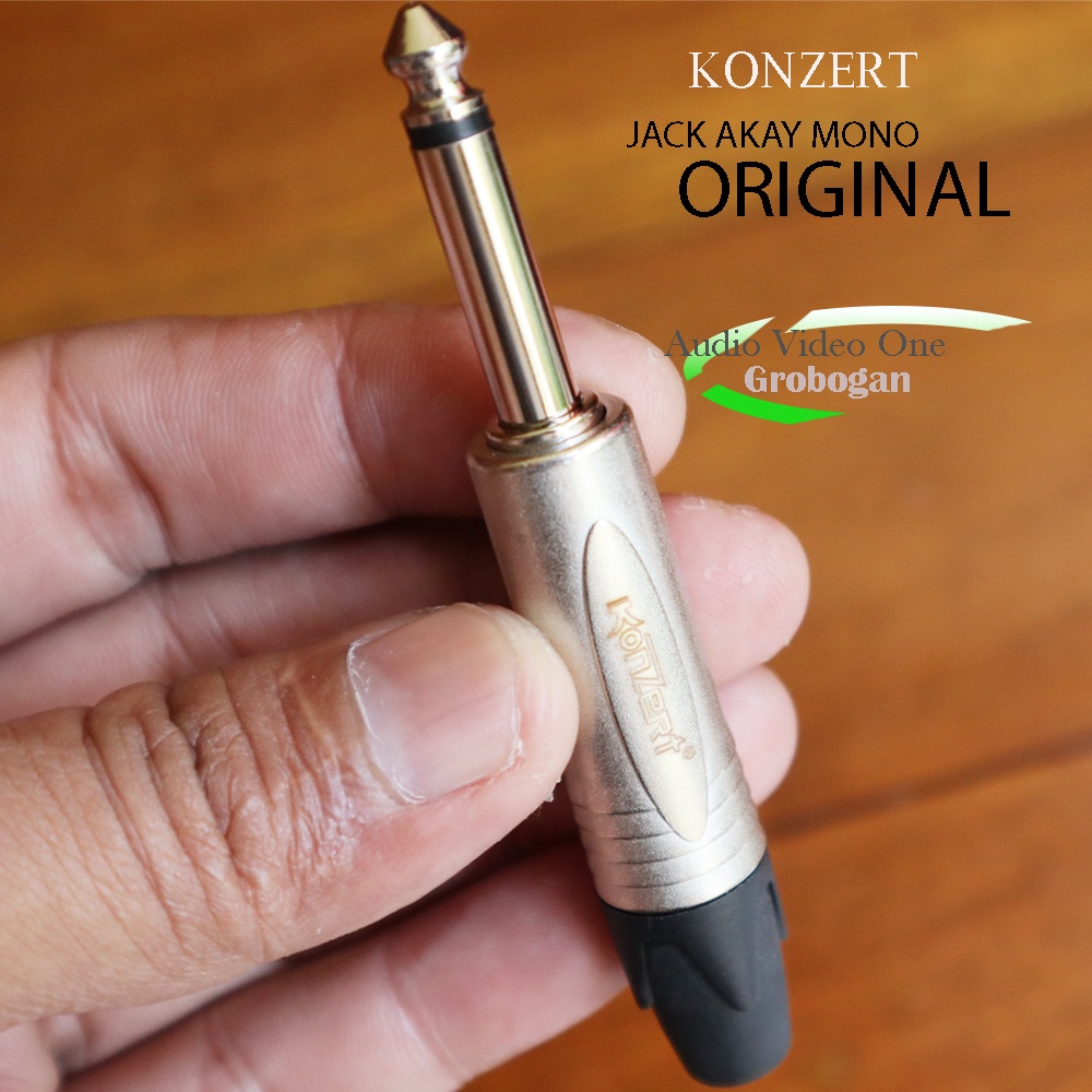 Jual Jek Jack Akay Konzert Toa Mono Connector Jack Mic Mixer Audio ...