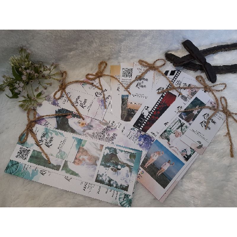 Jual UNDANGAN PERNIKAHAN HANGTAG UNIK / UNDANGAN SIMPEL /UNDANGAN KEREN ...