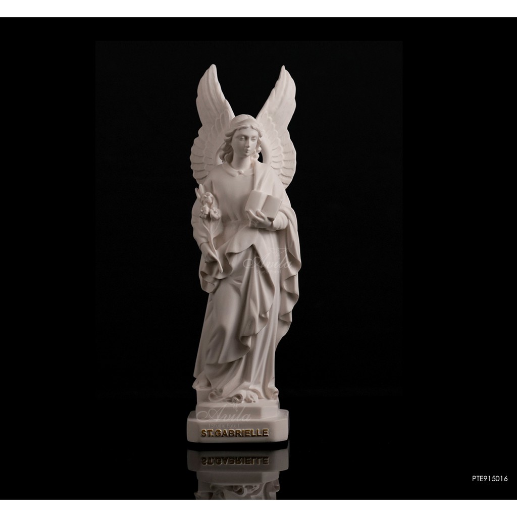 Jual Patung Malaikat Gabriel 20 cm Putih Devosi Katolik | Shopee Indonesia