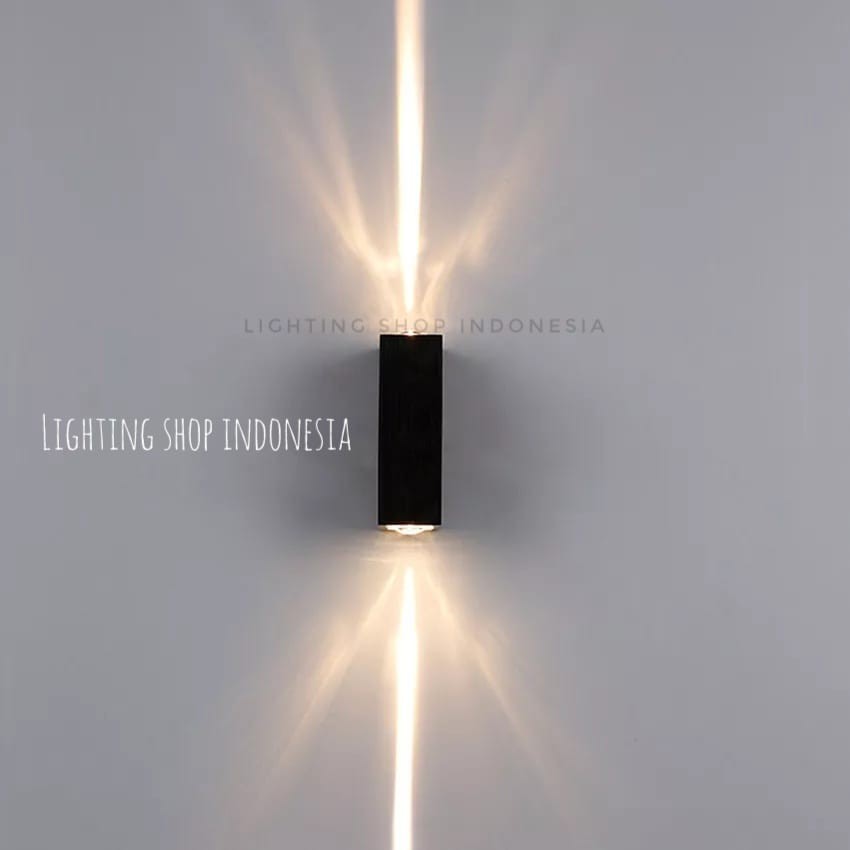 lampu dinding led outdoor waterproof focus spotlight sorot wall lamp ...