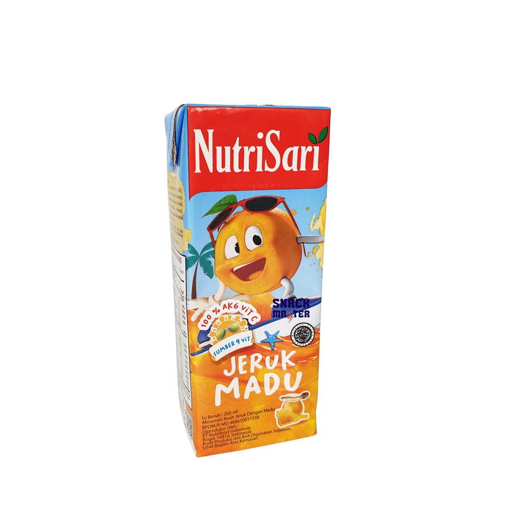Jual Nutri Sari Jeruk Madu RTD - Netto 200mL | Shopee Indonesia