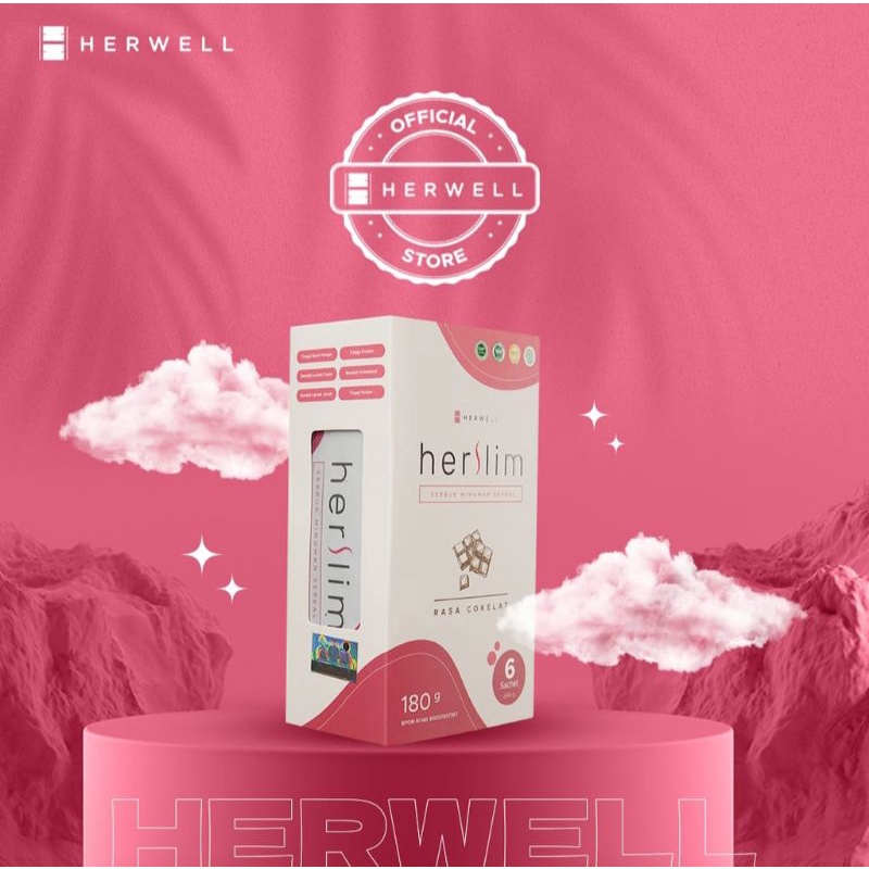 Jual Herwell Herslim 1 Box isi 6 Sachet | Shopee Indonesia