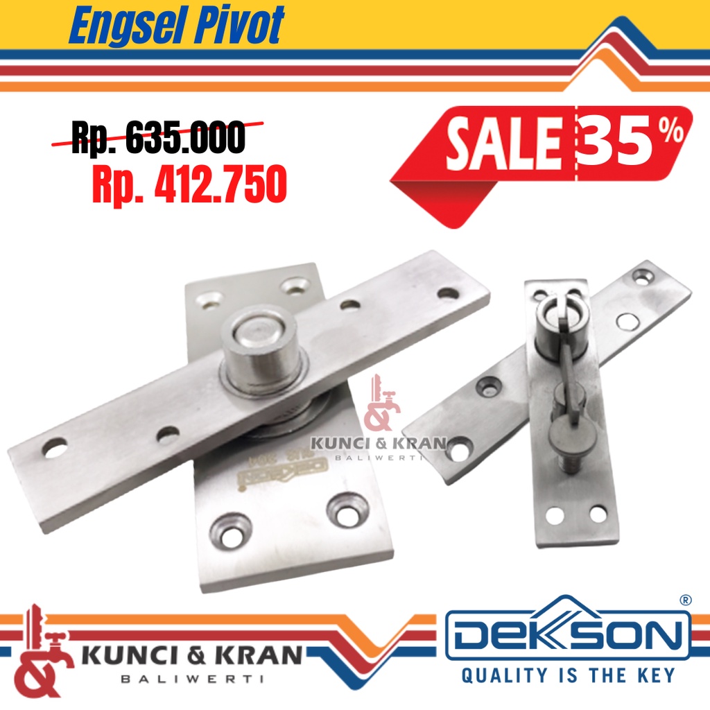 Jual Engsel Pivot Dekkson ESS PV 002 SSS Pivot Hinge Stainless Steel ...