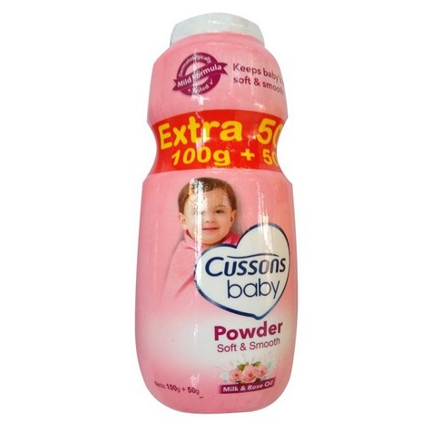 Jual CUSSONS BABY Powder 100gr+50gr - Soft & Smooth ( PINK ) | Shopee ...