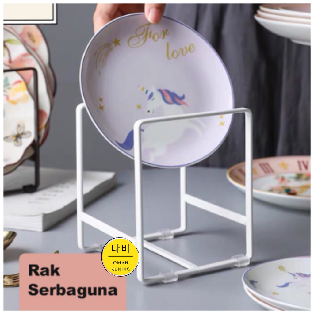 Jual RAK PIRING MINI SIZE BESAR / TATAKAN PIRING / PORTABLE PLATE ...