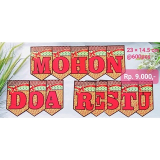 Jual Banner mohon doa restu | Shopee Indonesia