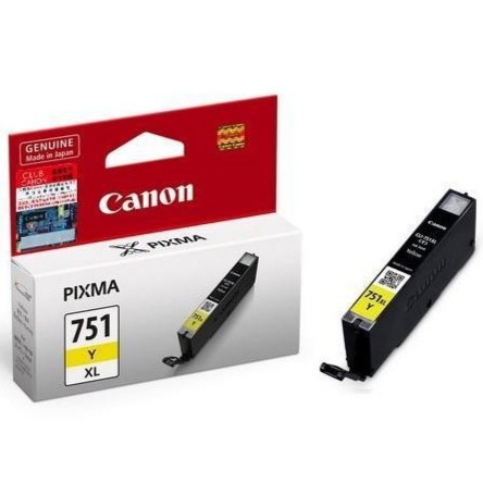 Jual Canon Ink Cartridge CLI-751 Yellow XL | Shopee Indonesia