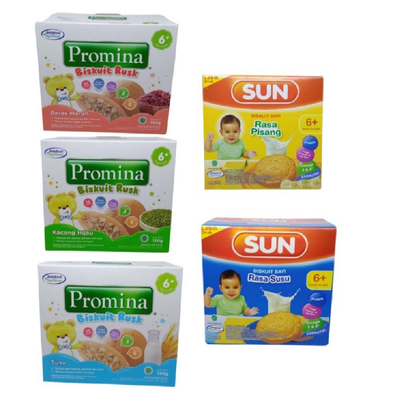 Jual PROMINA BISKUIT RUSK/ SUN BISKUIT BAYI | Shopee Indonesia