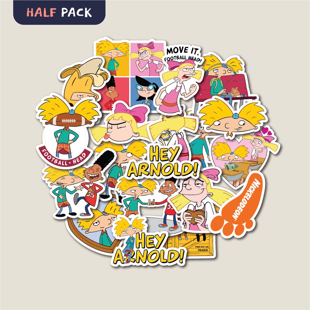 Jual STICKER PACK HEY ARNOLD | STICKER TUMBLER | STIKER LAPTOP KOPER ...