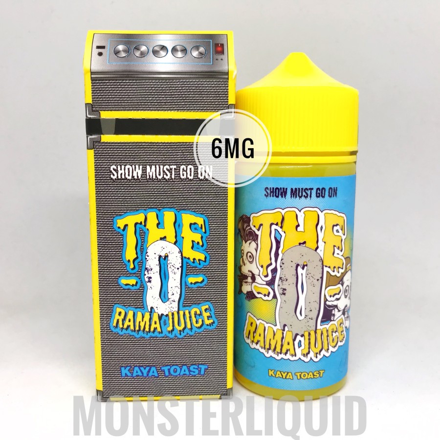 Jual THE O RAMA JUICE KAYA TOAST BY PODA X FATRIIO 6MG 100ML Indonesia ...