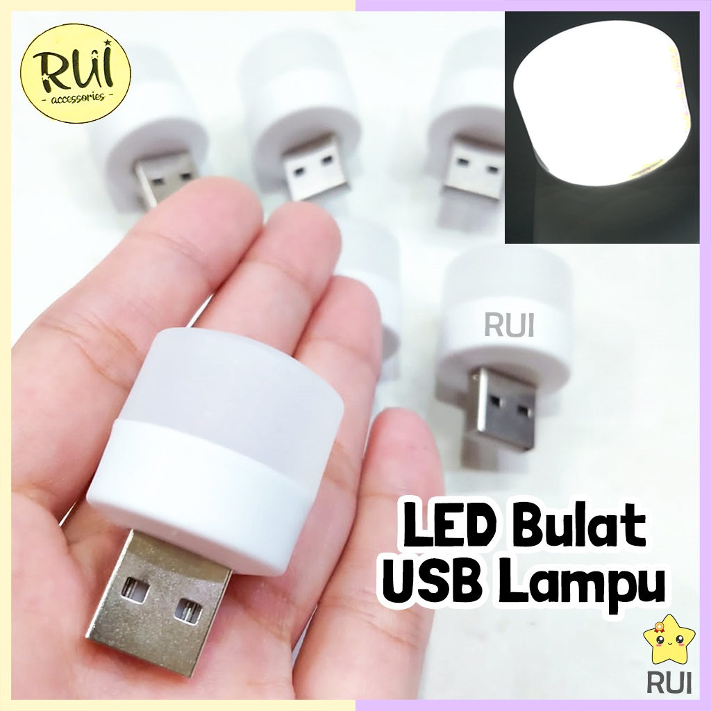 Jual LED Bulat USB Lampu Darurat Portable Cahaya Penerang Emergency ...