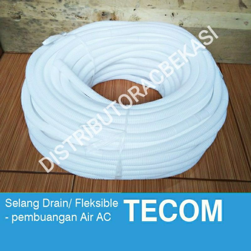 Jual selang pembuangan air ac selang fleksible selang drain ac TECOM ...
