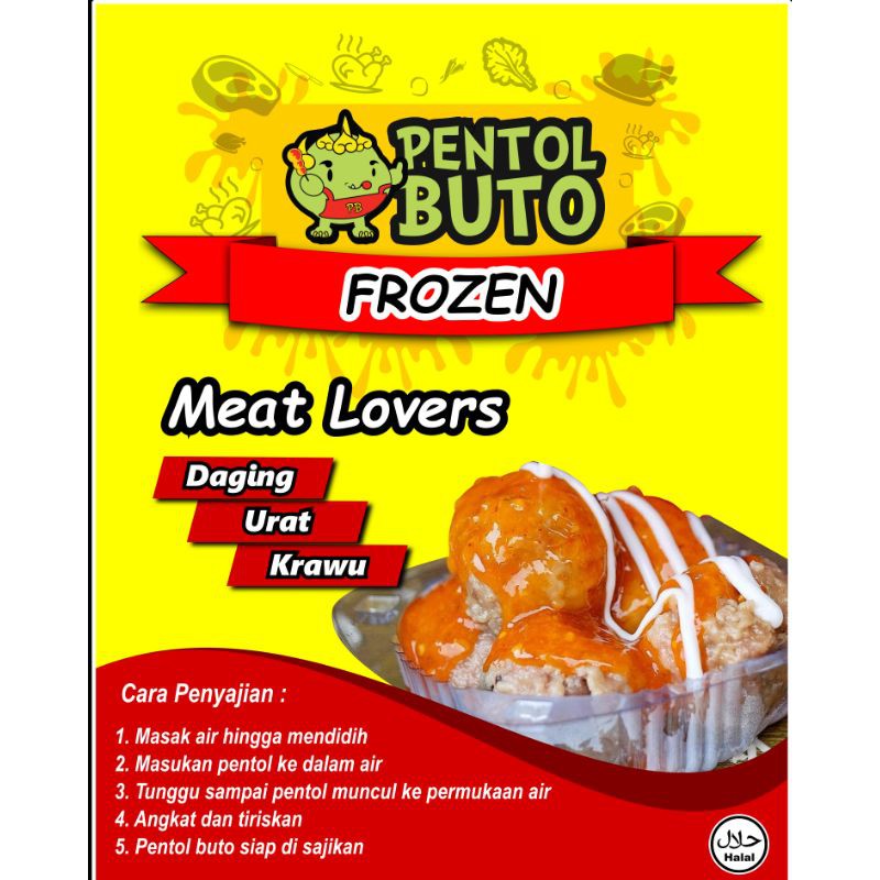 Jual pentol Buto Frozen food dijamin mantul | Shopee Indonesia