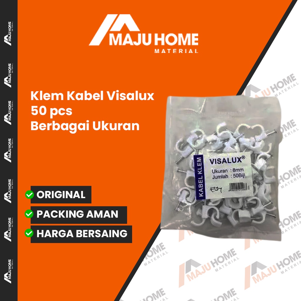 Jual Visalux Klem Kabel 50 pcs Berbagai Ukuran | Shopee Indonesia