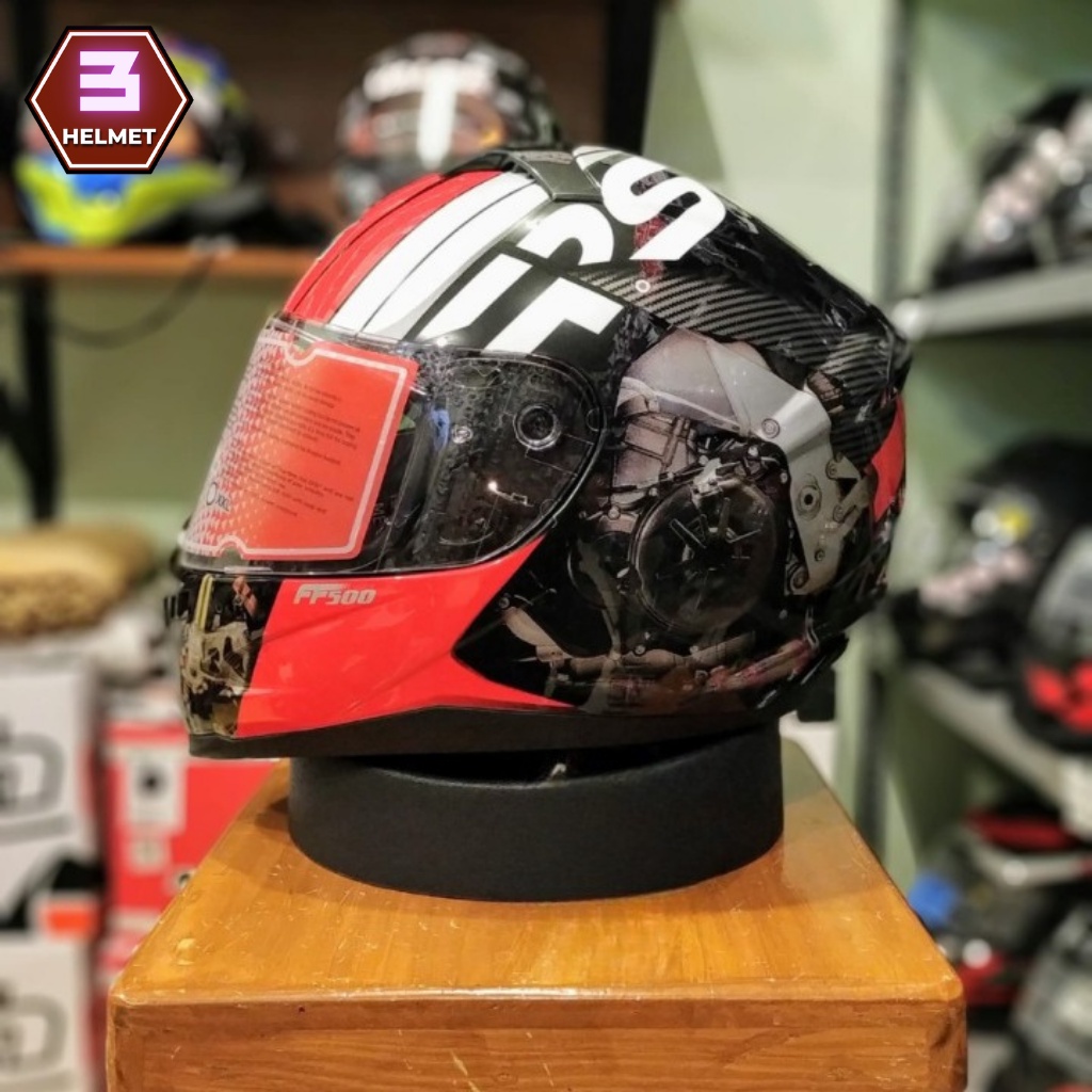 Jual HELM RSV FF500 MACHINE / HELM RSV / HELM FULL FACE | Shopee Indonesia