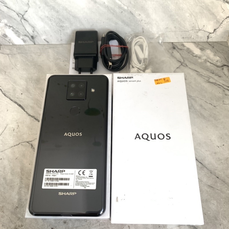 Jual SHARP Aquos Sense 4 Plus ram 8GB 128GB Bekas - Fullset Resmi ...