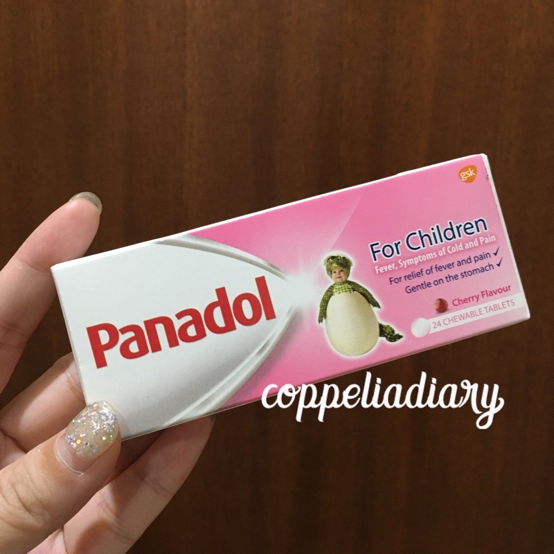 Jual PANADOL for children singapore sgp rasa cherry 24 chewable tablets ...
