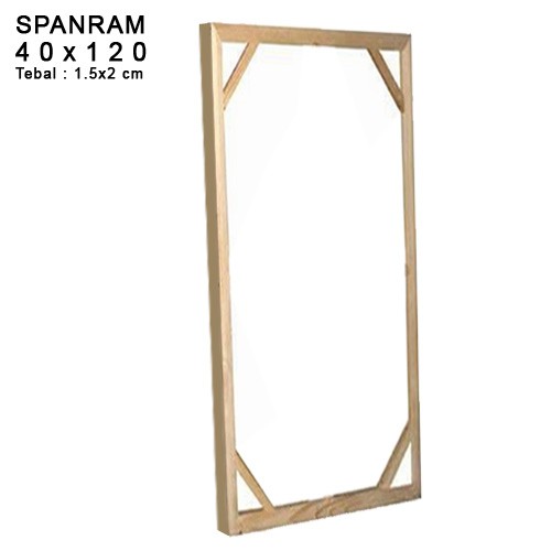 Jual SPANRAM Frame Rangka Kayu 20X40 cm | Shopee Indonesia